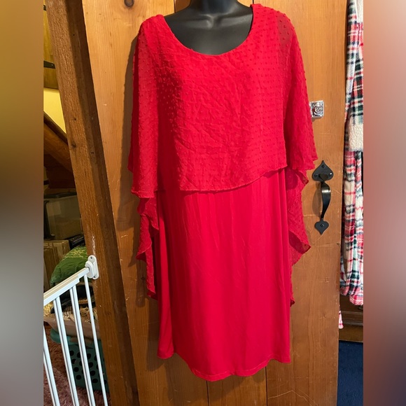 Glamour | Dresses | Glamour Red Dress | Poshmark
